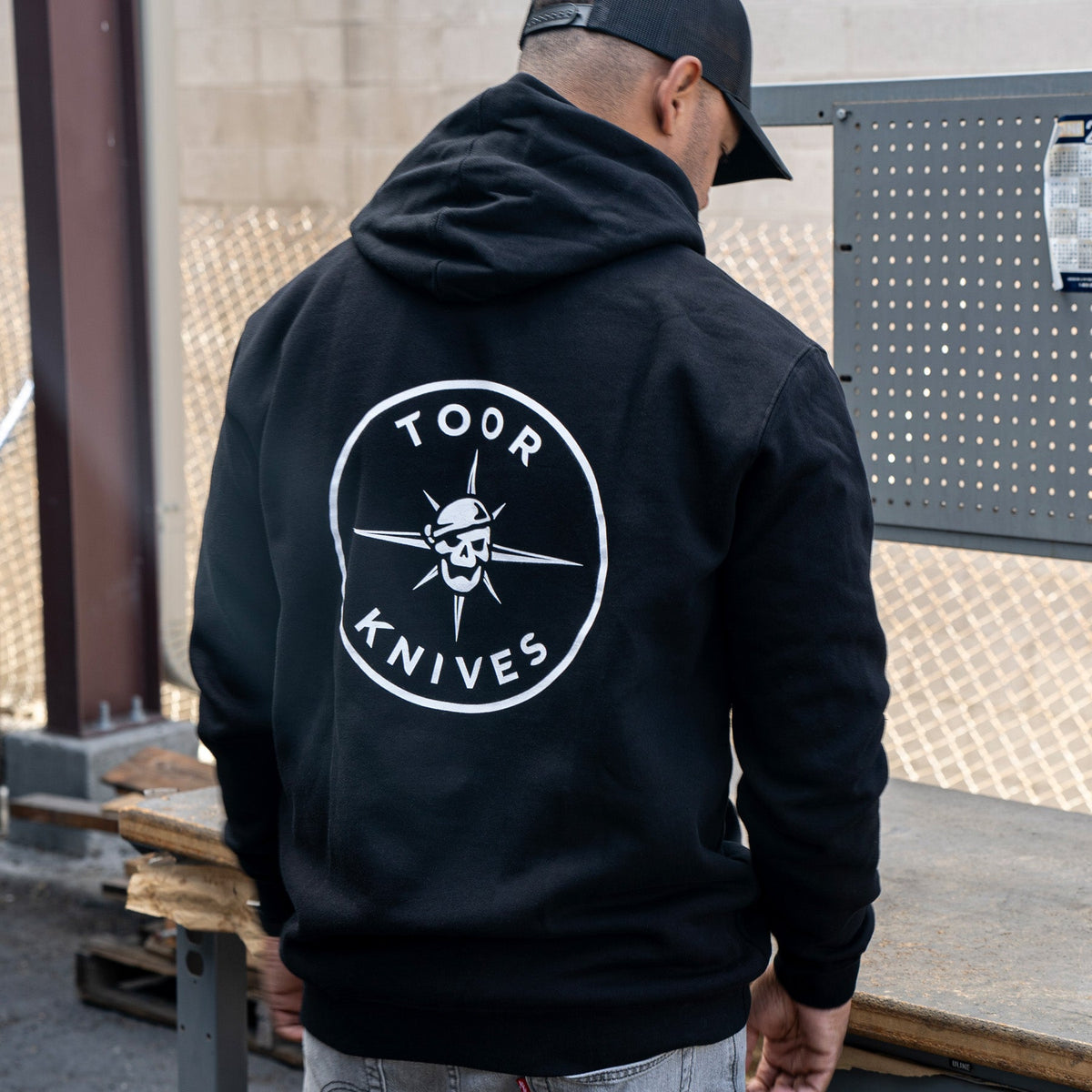 The Toor Logo Pullover - Black/White – Ex Umbris Designs
