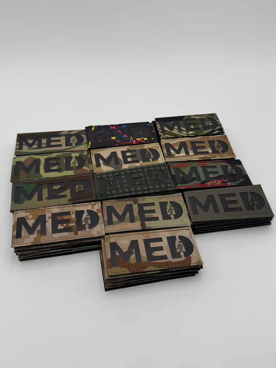 Laser Cut IR Med Designator Patch – Ex Umbris Designs