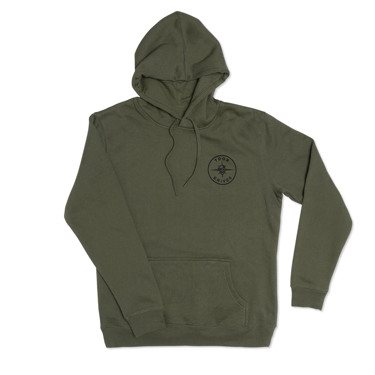 The Toor Logo Pullover - Military Green – Ex Umbris Designs