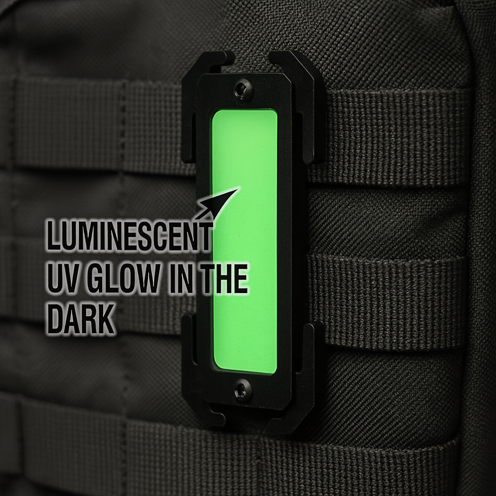 Glow In The Dark Web MOLLE Emergency Identifier | ONE SHEAR® – Ex ...